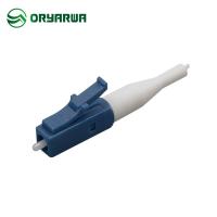 China 0.9mm PC Simplex LC APC Fiber Connector 16.7mm Boot Multimode for sale
