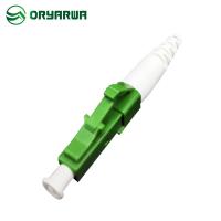 China 2.0mm LC APC PC Simplex Fiber Optic Connector With Heat Shrink Tube for sale