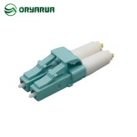 China ODM Mutilmode Duplex LC PC Fiber Connector With 12mm Long Boot for sale