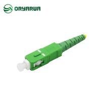China GR326 Single Mode Fiber SC Connector 3.0mm Simplex Duplex 33mm Square Boot for sale