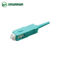 China 22mm Long Boot SC Single Mode Fiber Connector 0.9mm for CATV for sale