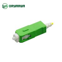 China 18mm Long Boot Single Mode Fiber Connector SC UPC 2.0mm ISO9001 for sale