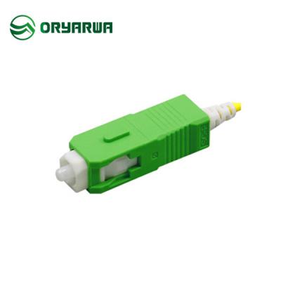 China 18mm Long Boot Single Mode Fiber Connector SC UPC 2.0mm ISO9001 for sale