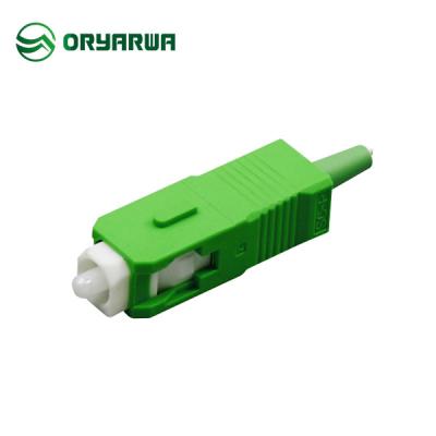 China 20mm Boot SC Single Mode Connector 0.9mm Fiber Optic Connectors for sale