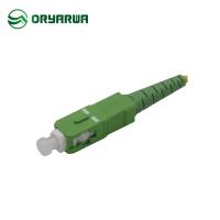 China GR326 Single Mode Fiber SC Connector 3.0mm Simplex Duplex 33mm Square Boot for sale
