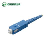 China Round Boot 40mm SC Single Mode Fiber Connector 2.0mm UPC ODM OEM for sale