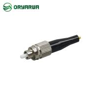 China OM1 OM2 PC Multimode Fiber Optic Connector 2.0MM Boot For Telecom for sale