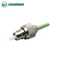 China 0.9mm APC FC Multimode Fiber Connectors Simplex For Telecom Network for sale