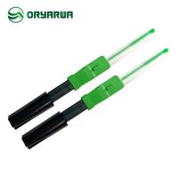 China SC APC Hot Melt Splice on Connector Fiber Optic Fast Connector for field installation for sale