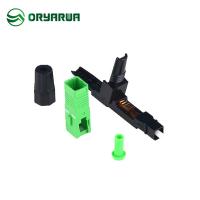 China H01 SC APC Fiber Quick Connector 55mm 60mm For Field Assembly for sale