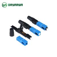 China H01 60MM UPC SC Fiber Optic Fast Connector Embedded Quick For FTTH for sale