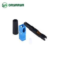 China H02 UPC SC Fiber Optic Fast Connector Embedded Quick For Filed Installation for sale