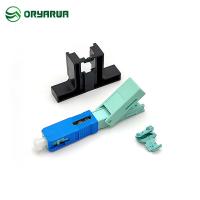 China FTTH FTTA Fiber Optic Fast Connector SC UPC L13 60mm Length ISO9001 for sale