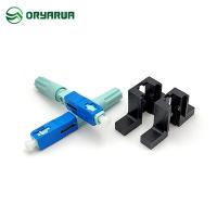 China L18 Single Mode Fiber Optic Fast Connector SC UPC Long Boot 2.0mm 3.0 mm for sale