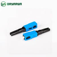 China H08 SC UPC Fiber Optic Fast Connectors With Embedded for sale