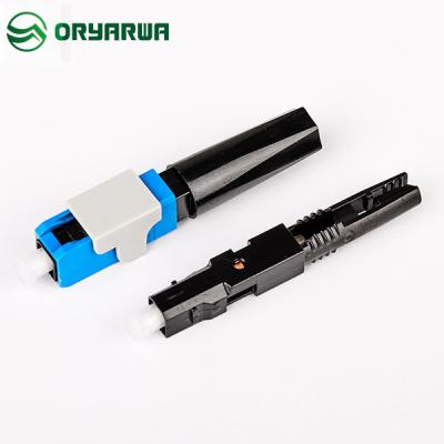 China H08 SC UPC Fiber Optic Fast Connectors With Embedded for sale