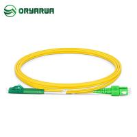 China LC APC To SC APC Duplex Single Mode Patch Cord 1310nm - 1550nm for sale