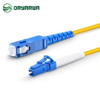 China LC UPC To SC UPC Fiber Optic Single Mode Patch Cord Simplex 3M Jumper for sale