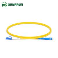 China LC UPC To SC UPC Fiber Optic Single Mode Patch Cord Simplex 3M Jumper for sale