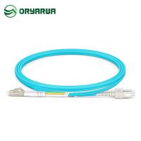 China LC UPC To SC UPC Duplex Fiber Optic Multimode Patch Cord OM3 for sale