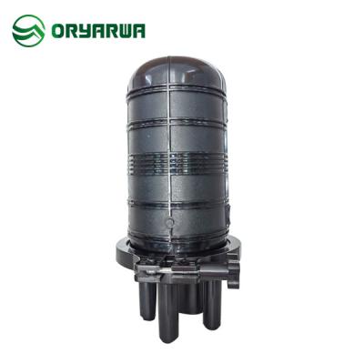 China Outdoor Fiber Cable Joint Box Fiber Optic Closure Vertical Dome Type for sale