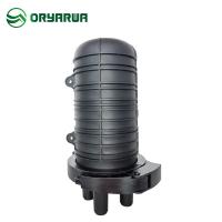China Fiber Cable 12/24/36/48 Cores Vertical Joint Box FTTH Fiber Optic Closure Outdoor for sale