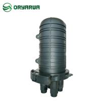 China 12/24/36/48 Cores Fiber Cable Vertical Joint Box Fiber Optic Closure IP68 for sale