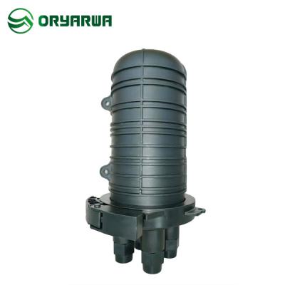 China 12/24/36/48 Cores Fiber Cable Vertical Joint Box Fiber Optic Closure IP68 for sale