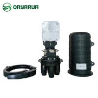 China 12/24/36/48 Cores Fiber Cable Vertical Joint Box Fiber Optic Closure IP68 for sale