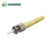 China 3.0mm Multimode ST Connector 40mm Long Boot For ST Pigtail Cable for sale