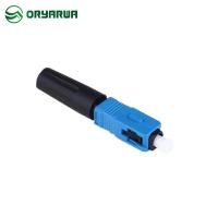 China H04 50mm Fiber Optic Quick Connectors SC UPC Connector For FTTH for sale