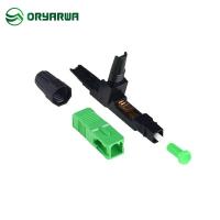 China H01 SC APC Fiber Quick Connector 55mm 60mm For Field Assembly for sale