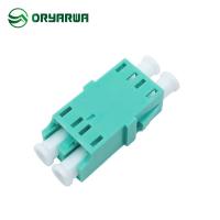 China One Piece Flangeless LC Duplex Fiber Optic Adapter for sale