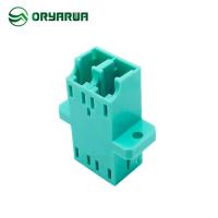 China RoHS Telecommunication Network Duplex LC Fiber Optic Coupler With Flange for sale