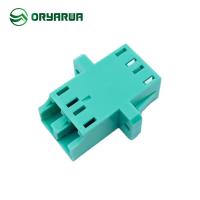 China RoHS Telecommunication Network Duplex LC Fiber Optic Coupler With Flange for sale