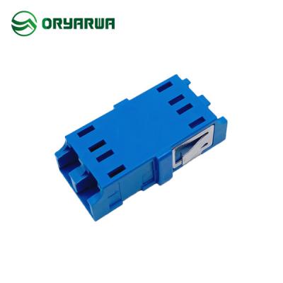 China IEC61754-20-2012 SM MM One Piece LC Fiber Optic Adapter for sale