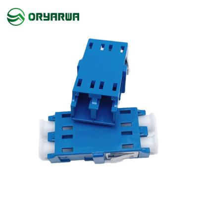 China LC Duplex Fiber Optic Adaptor One Piece Type For Test Equipment for sale