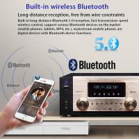 China 7.2 Channel Bluetooth Stereo Amplifier , Home AV Amplifier 600 Watt With Radio USB for sale