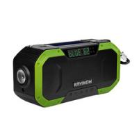 China AM FM Solar Waterproof Emergency Radio Portable Hand Crank 5000mAh for sale