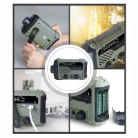 China Solar Panel Powered Waterproof Emergency Radio Hand Cranked Multifunctional for sale
