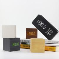China Smart Mini FM Portable Clock Radio With LED Light Bluetooth Speaker for sale