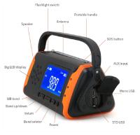 China SOS Alarm Waterproof Emergency Radio , Portable Digital DAB Radio for sale