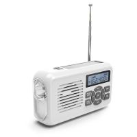 China Portable Hand Cranked Emergency Radio Solar Powered For Disaster Prevention for sale