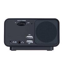 China Telescopic Antenna LED Alarm Clock Radio ABS Plastic Material For Indoor for sale