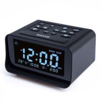 China Telescopic Antenna LED Alarm Clock Radio ABS Plastic Material For Indoor for sale