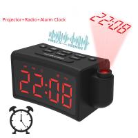 China Digital Smart FM Clock Radio With USB Port Telescopic Antenna for sale