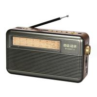 China Vintage USB Waterproof Emergency Radio Rechargeable With LED Light Power Bank for sale