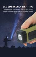 China Rechargeable Waterproof Emergency Radio Short Wave Solar Powered for sale