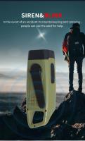China Rechargeable Waterproof Emergency Radio Short Wave Solar Powered for sale
