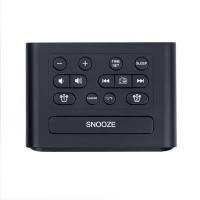 China Home Hotel LED Clock Radio , Portable Desk Radio With USB Port for sale